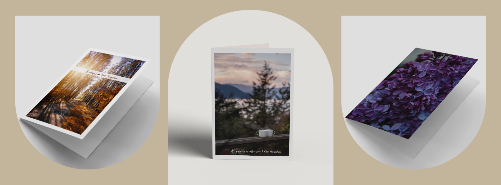 Greeting Cards - Live Free Print & Frame